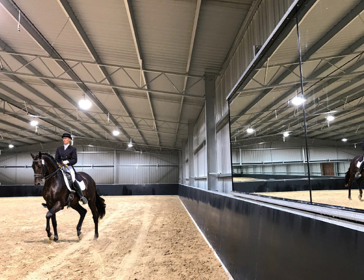 Central equinabuild indoor dressage arena