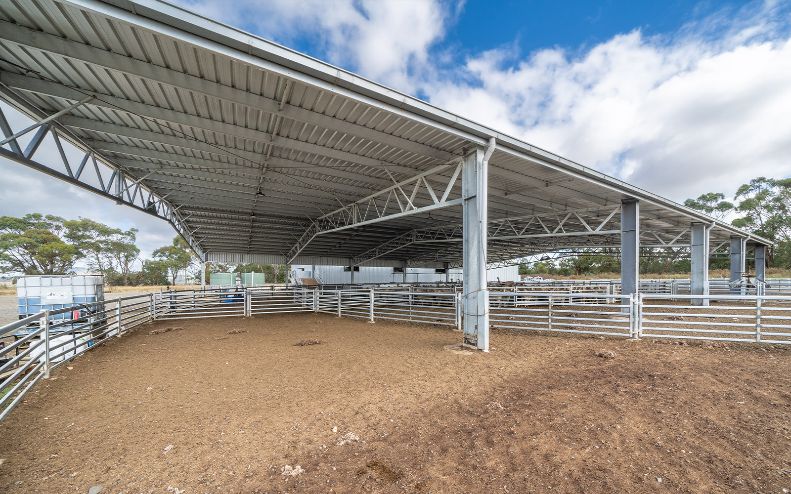 Commander Ag-Quip shearing shed