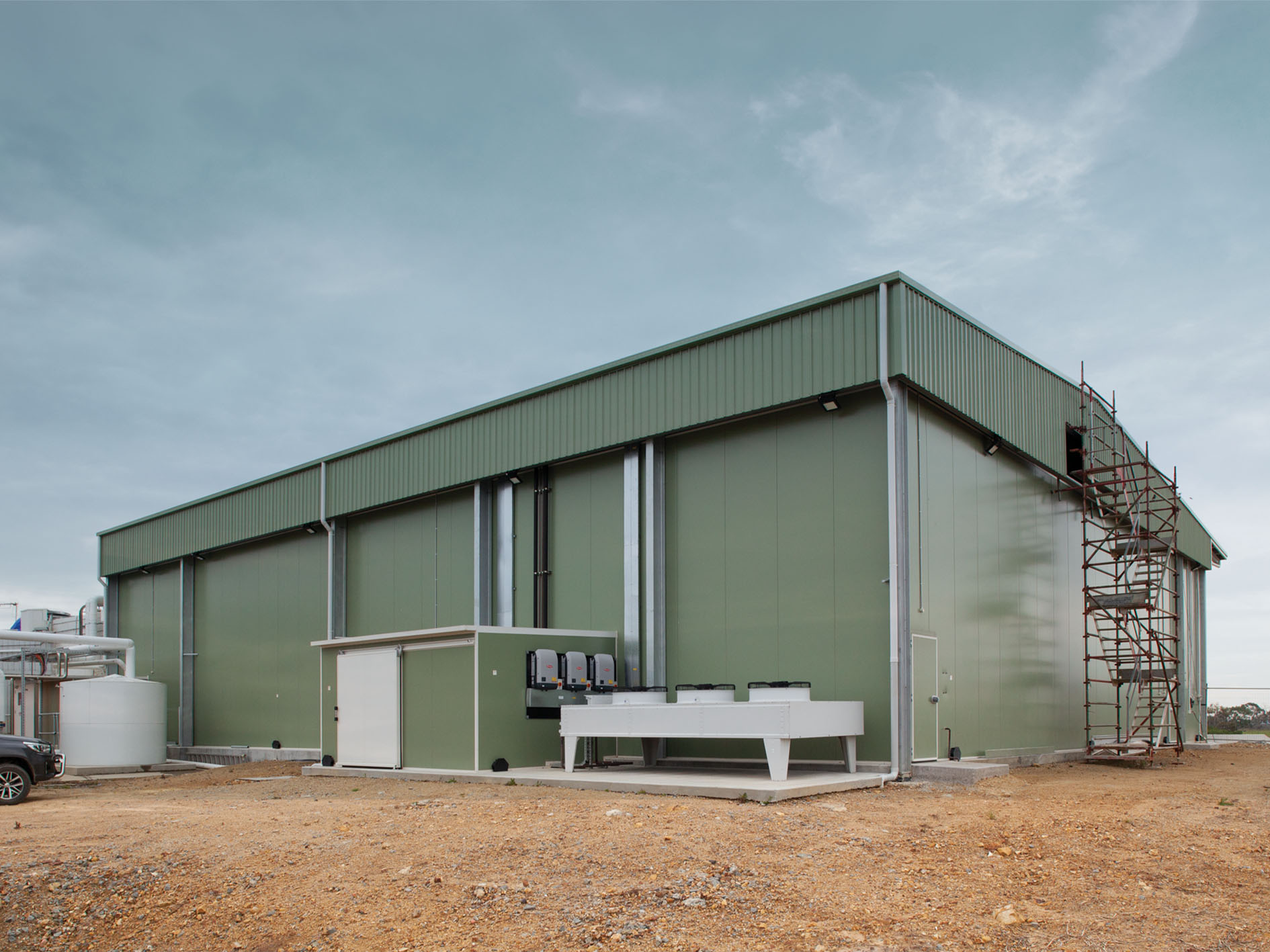 Central agricultural packing sheds