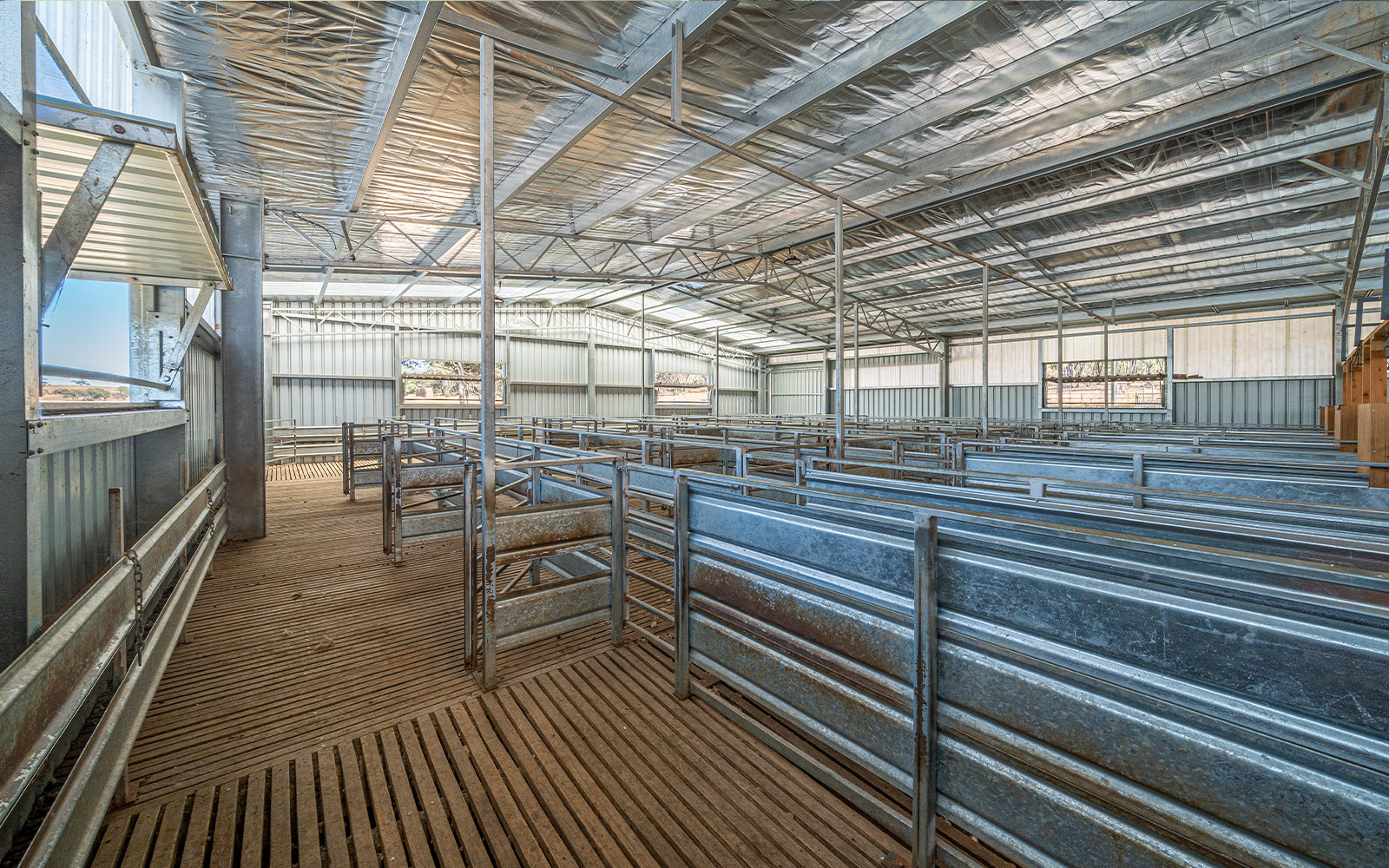 Kilbirnie Farms shearing shed