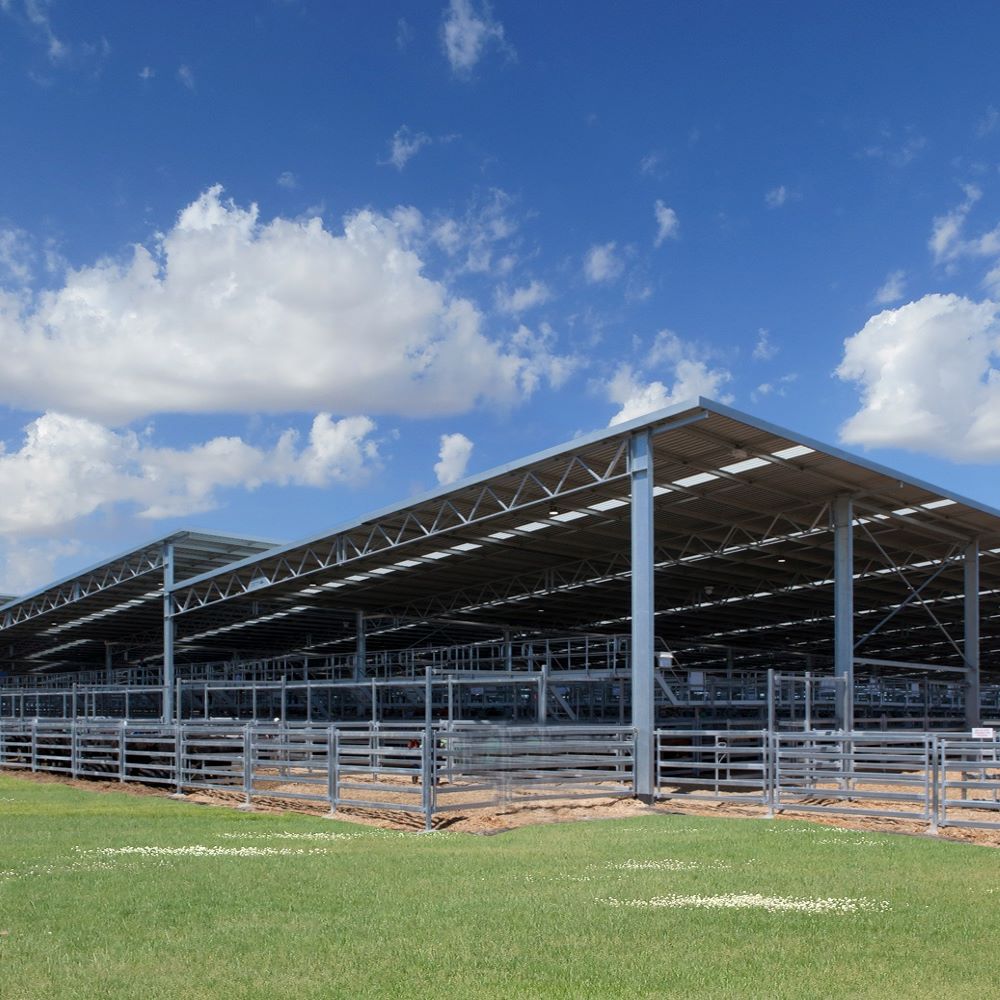 Central industrial saleyard covers