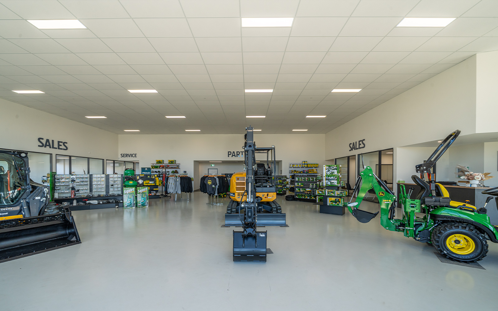 Resicare Builders combined showroom and workshop