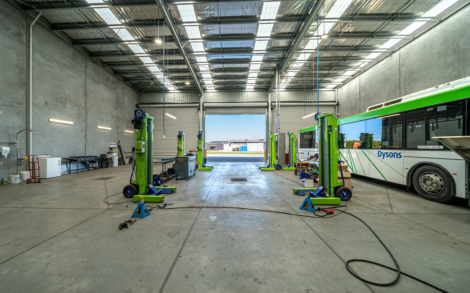 Dysons combined office and logistics depot