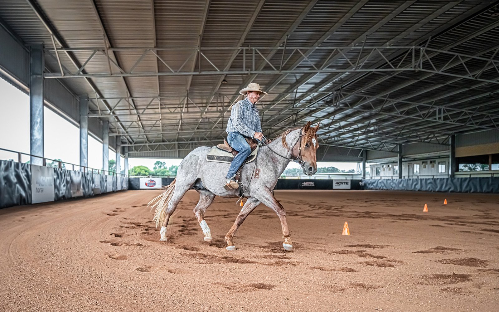 Central equinabuild western riding arena
