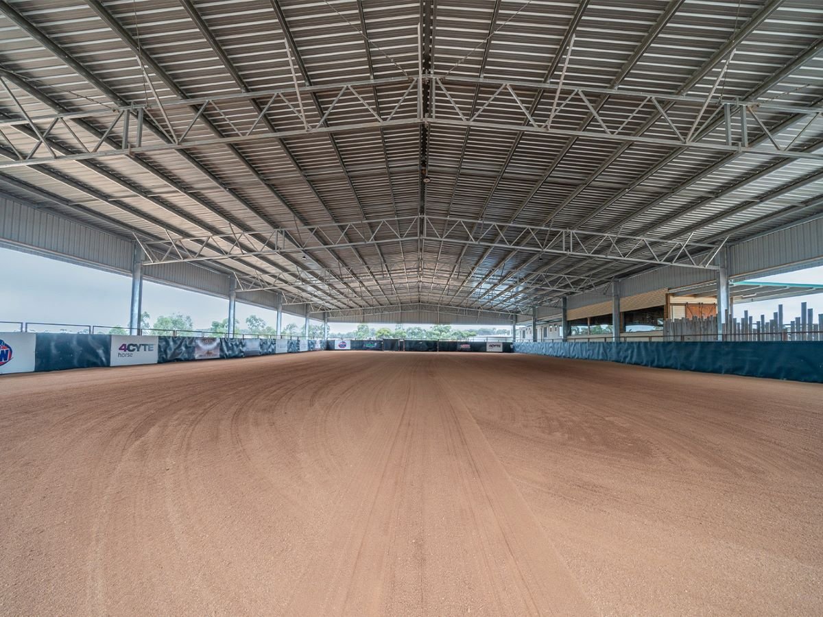 Central equinabuild western riding arena