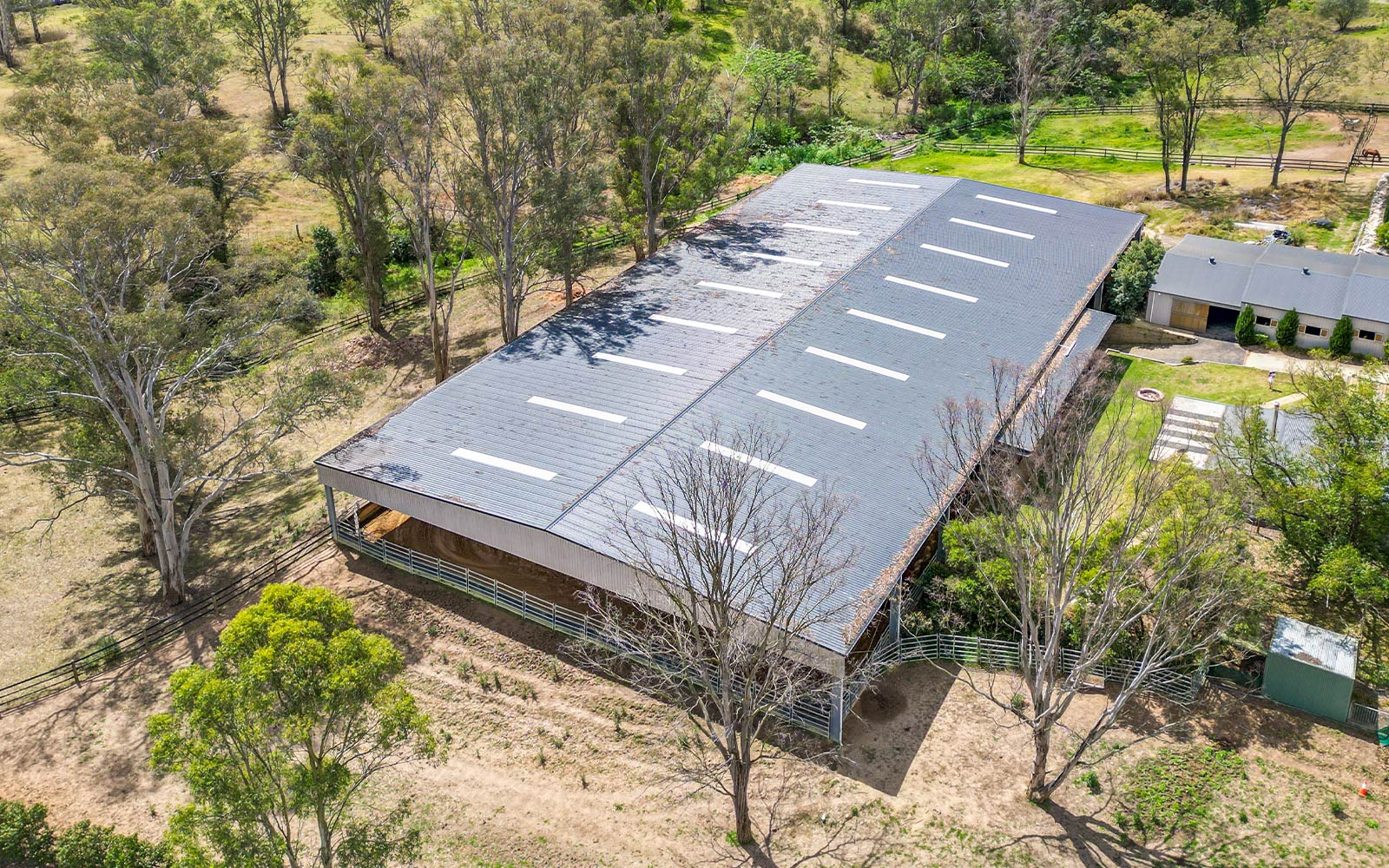 Central equinabuild western riding arena