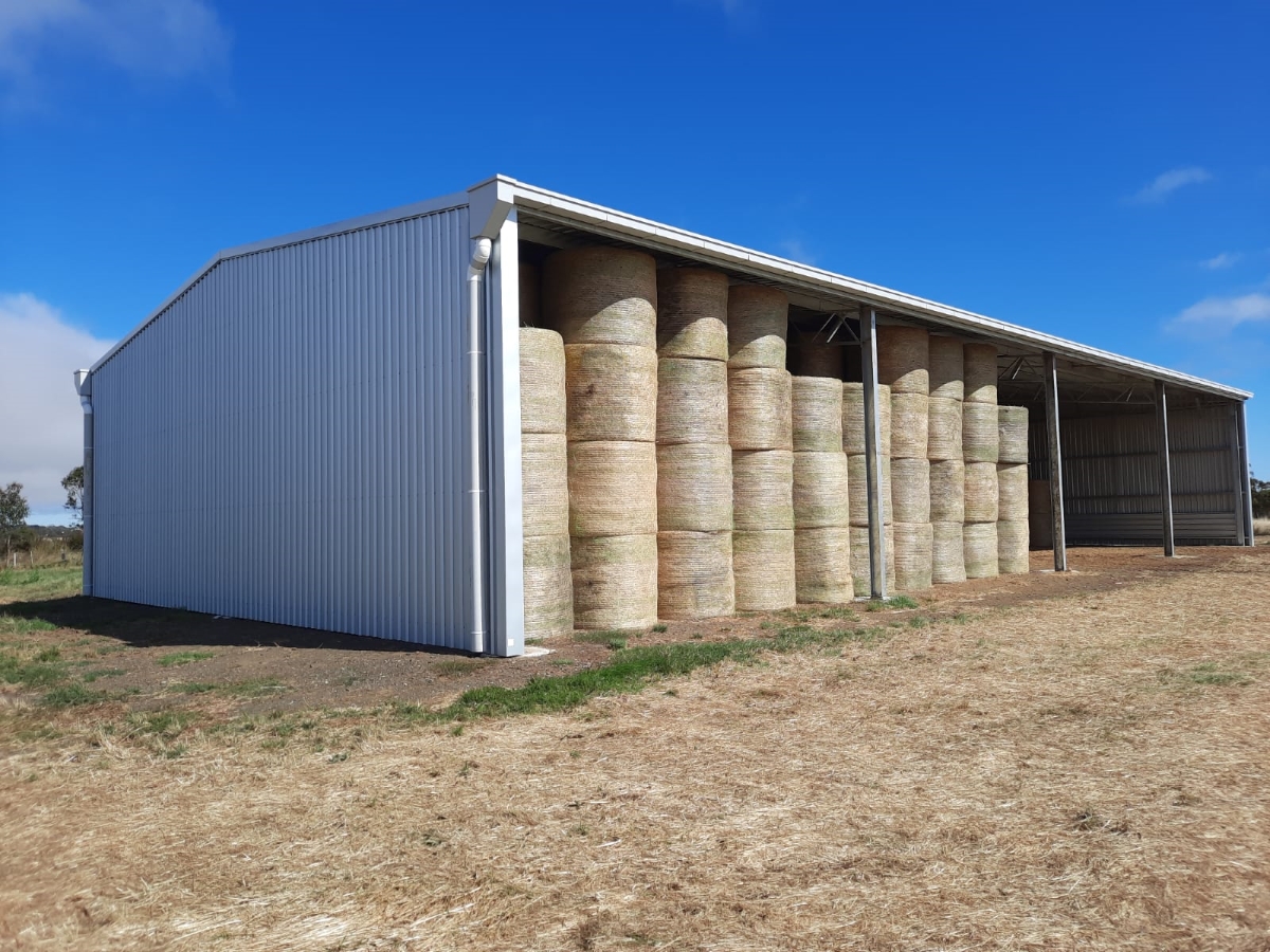 Agricultural stock sheds | Central Steel Build