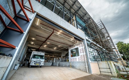 Kilbirnie Farms bulk storage shed